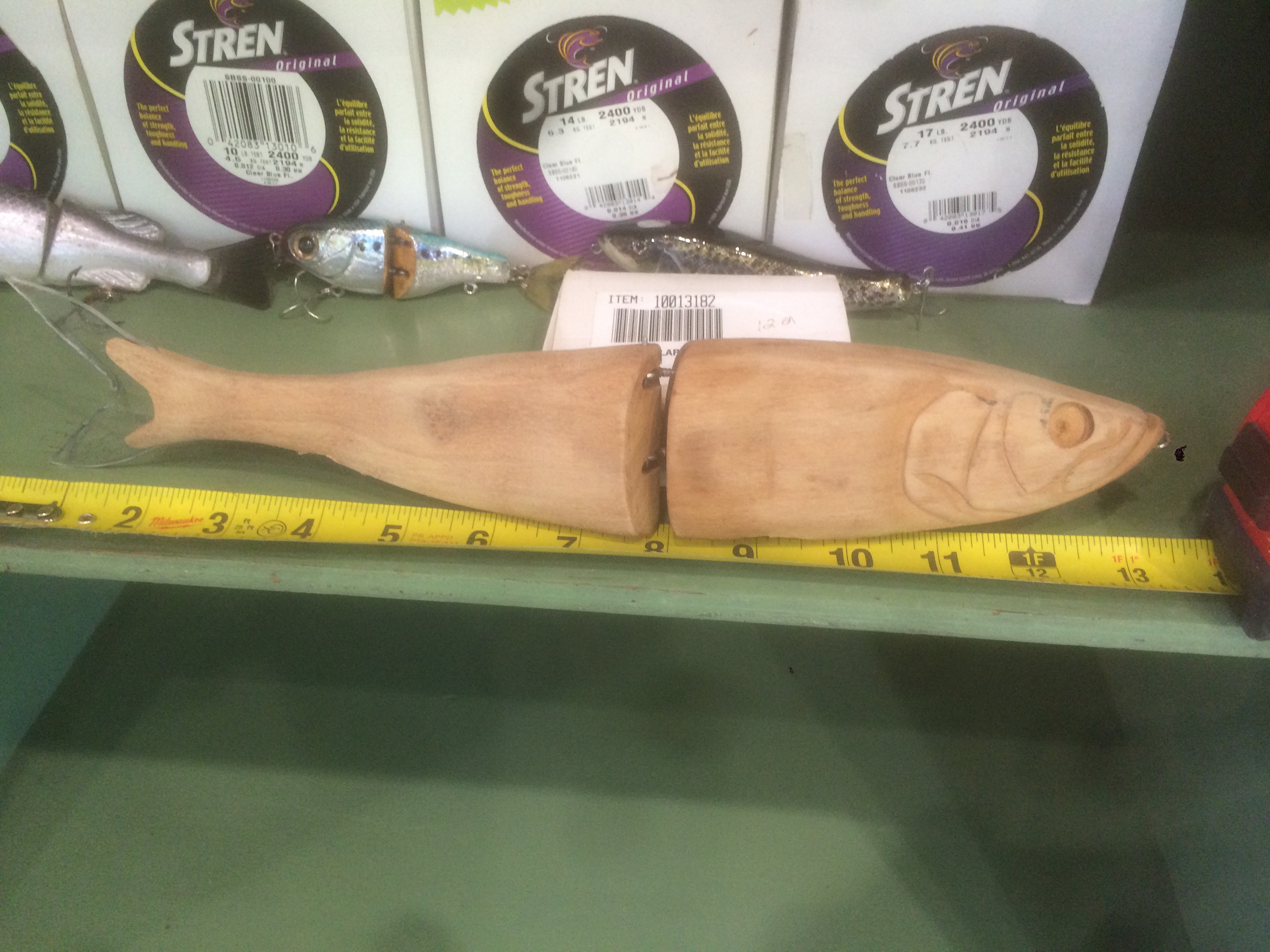 Giant Skipjack Slide Swimmer - Grass Roots - Swimbait Underground