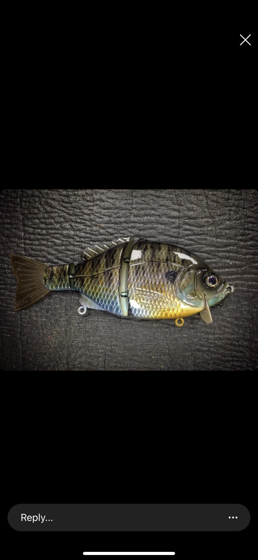 BGC wake gill - Black Market - Swimbait Underground