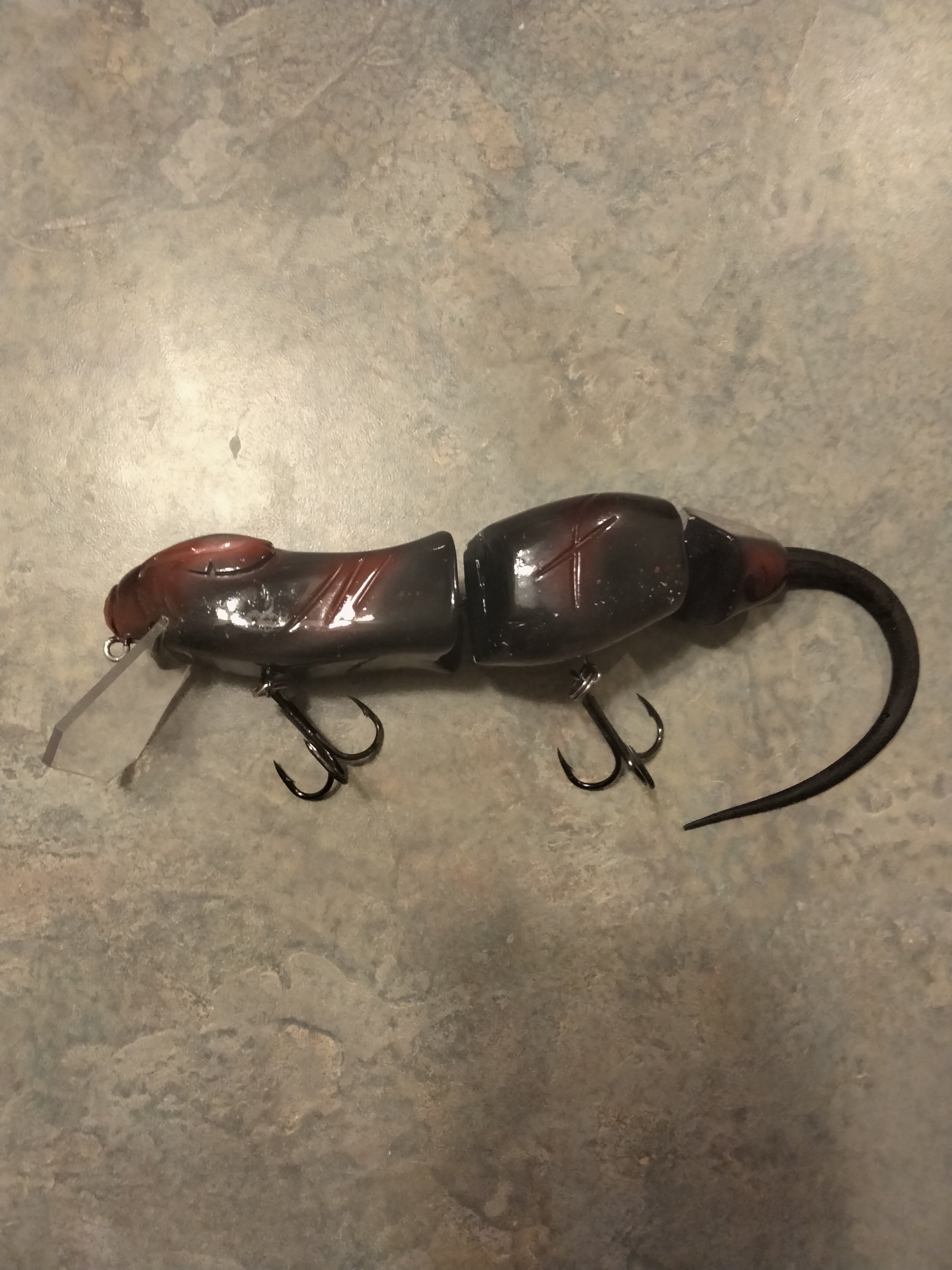 Illude 3piece zombie - Black Market - Swimbait Underground