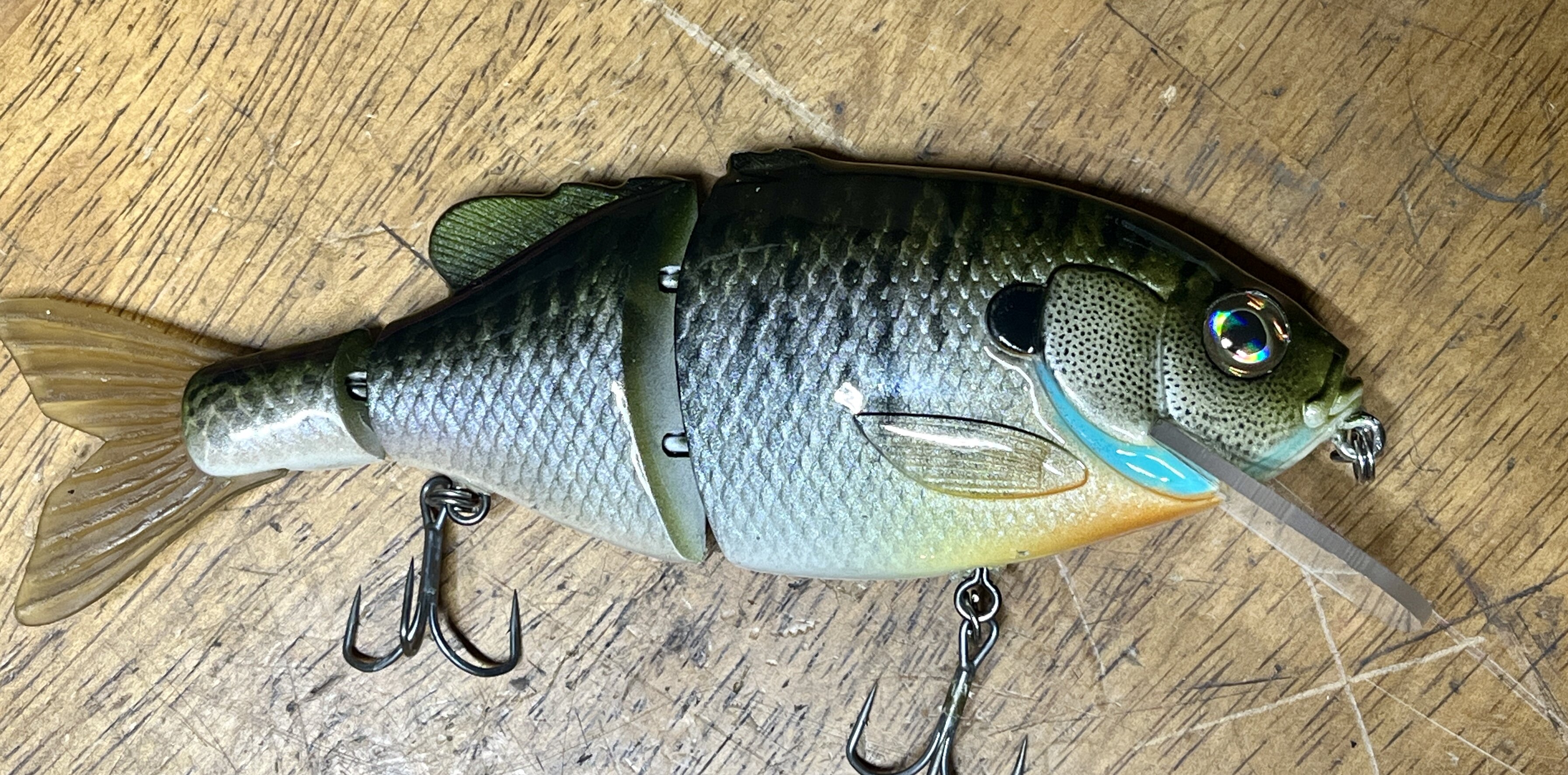 Bgc Slim gill shallow crank down - Black Market - Swimbait Underground